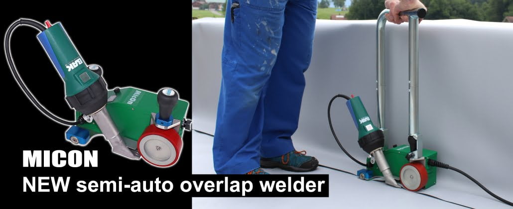 NEW semi-auto Overlap Welder MICON – Plastic Welding Tools Pty Ltd